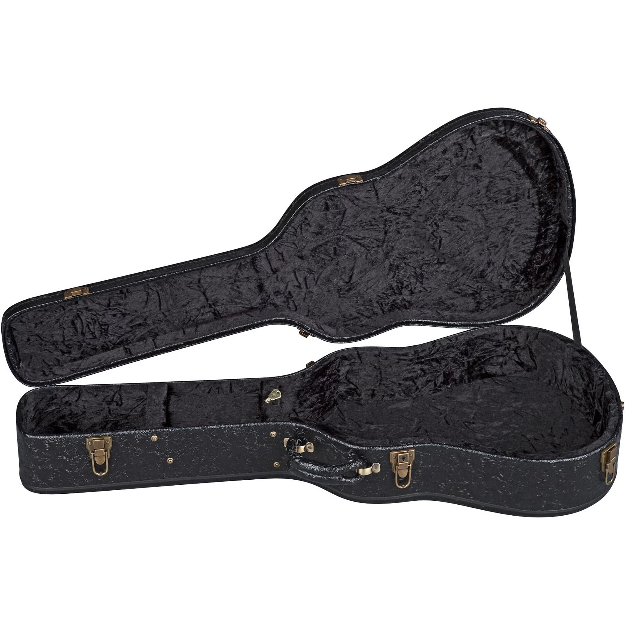 Luna Guitars Dreadnought / Grand Concert Acoustic Guitar Tooled Leather ...