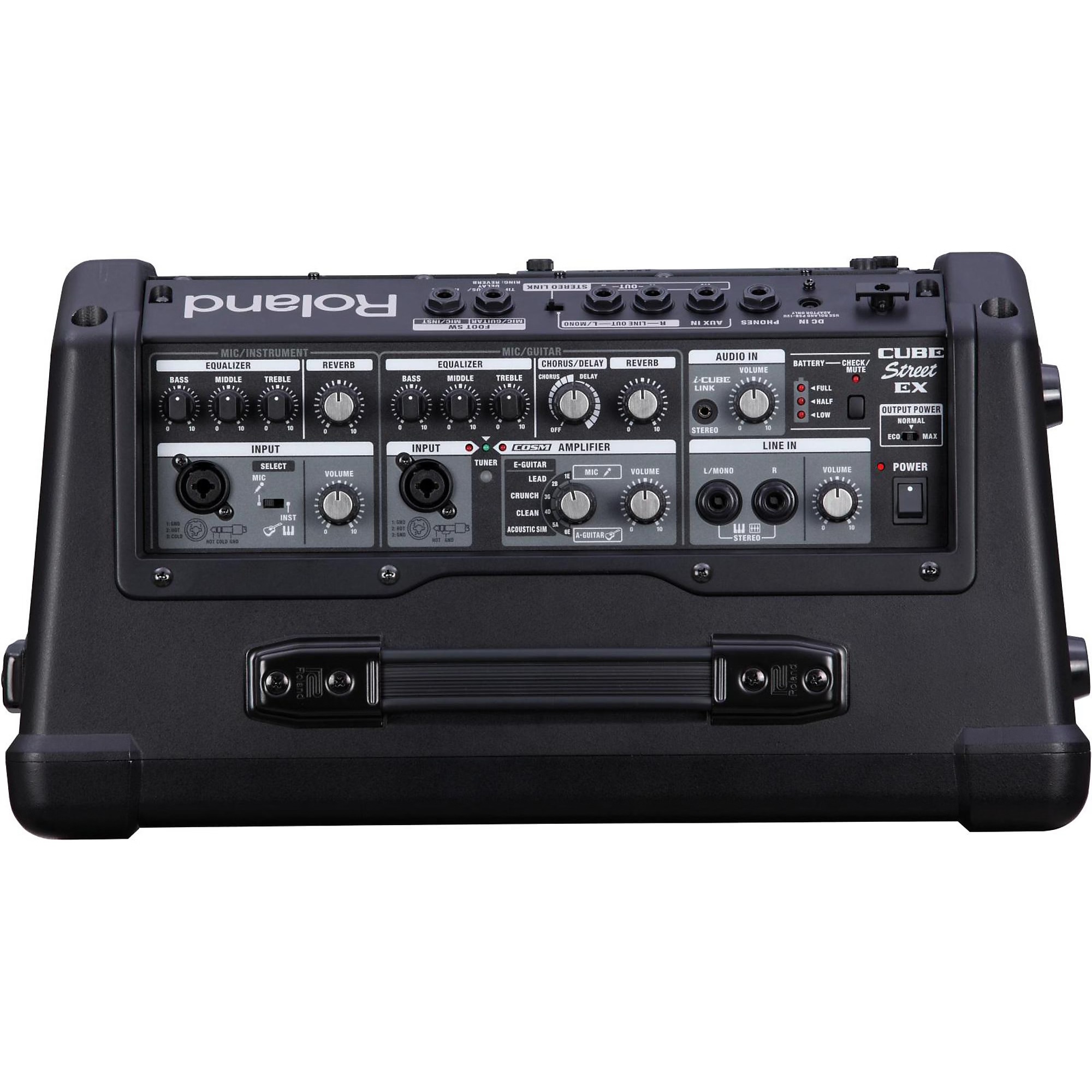 Roland Cube Street EX Battery-Powered Stereo Guitar Amplifier Standard ...