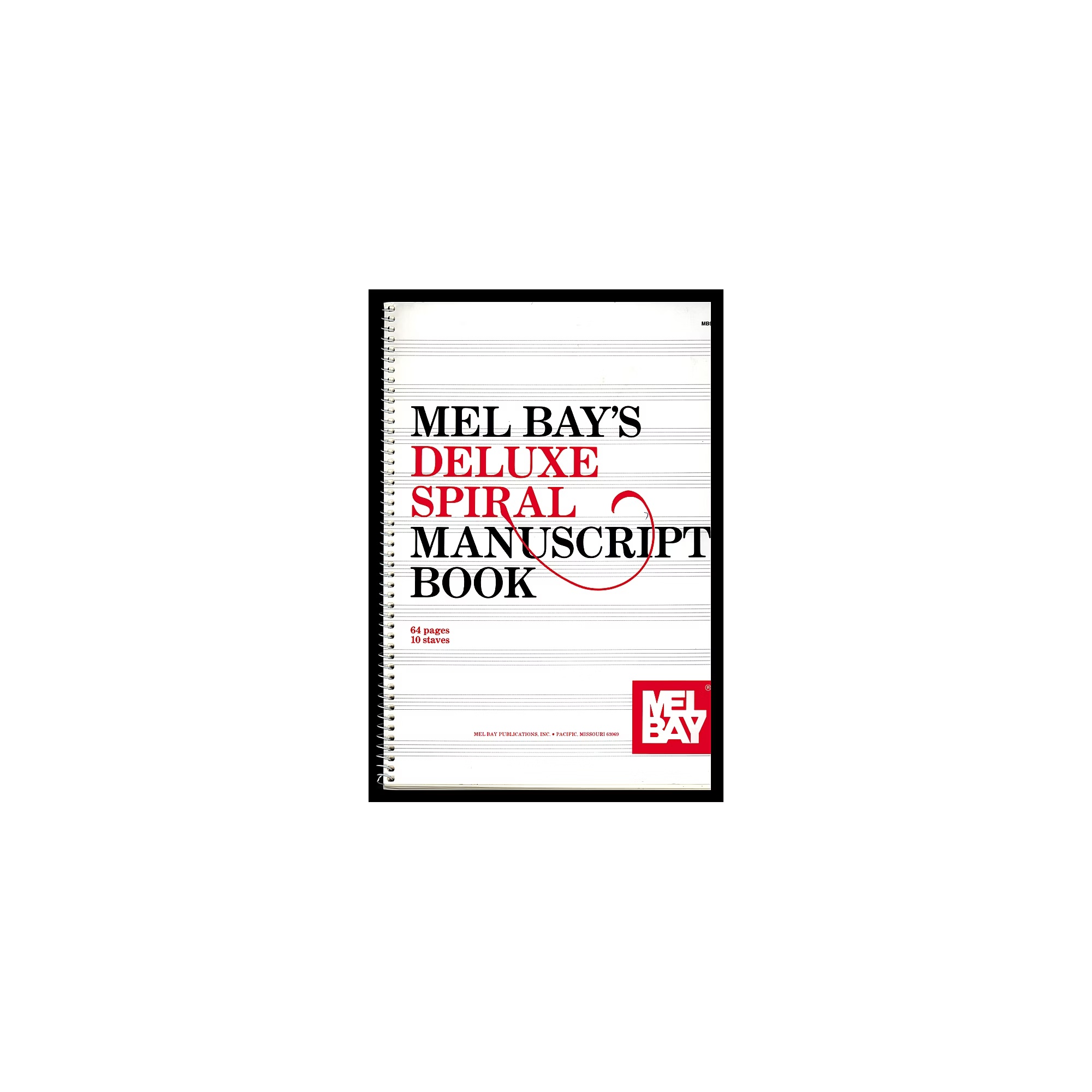 Mel Bay Deluxe Spiral Bound Manuscript Book Standard - Music & Arts