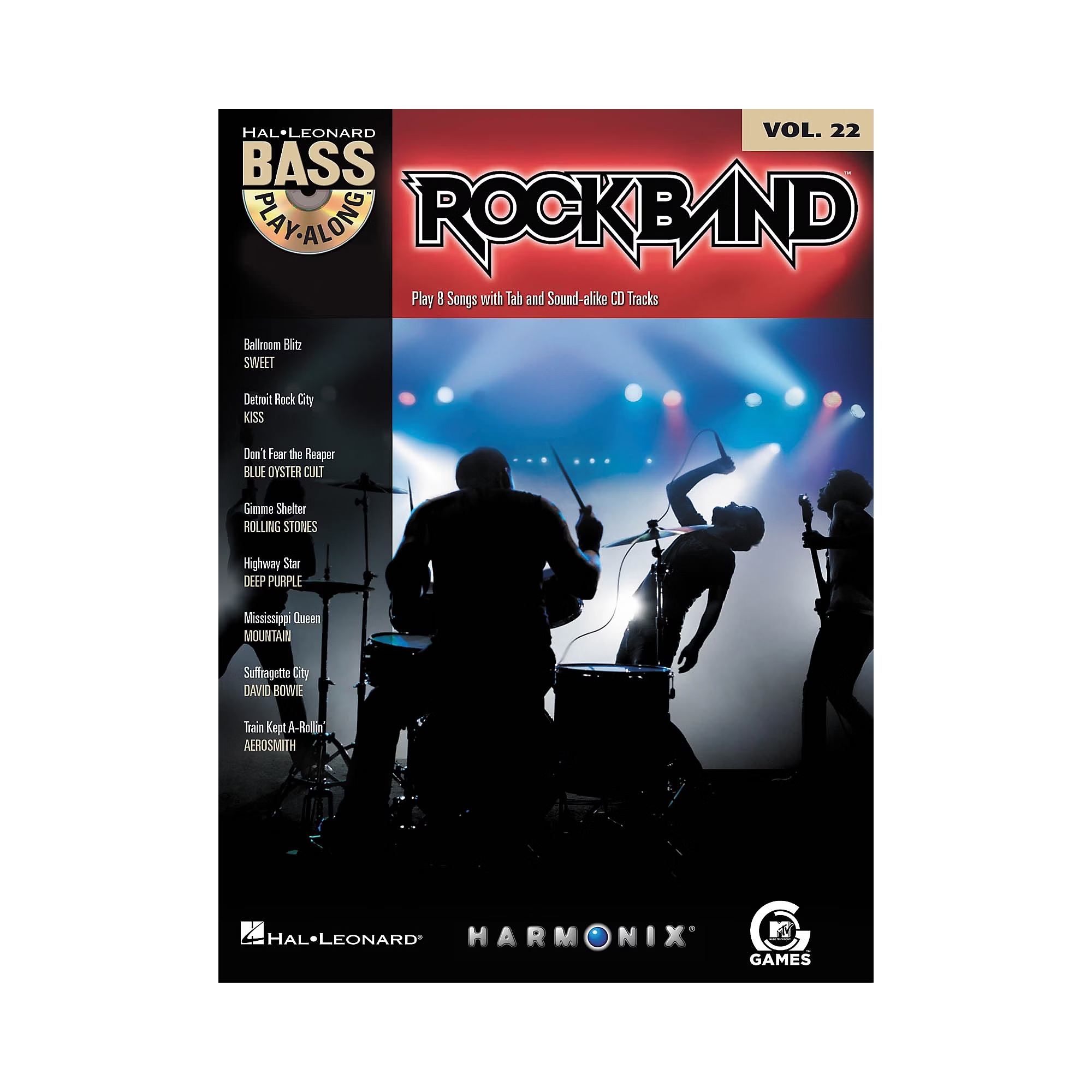 Hal Leonard Rock Band - Classic Rock Edition - Bass Play-Along Volume ...