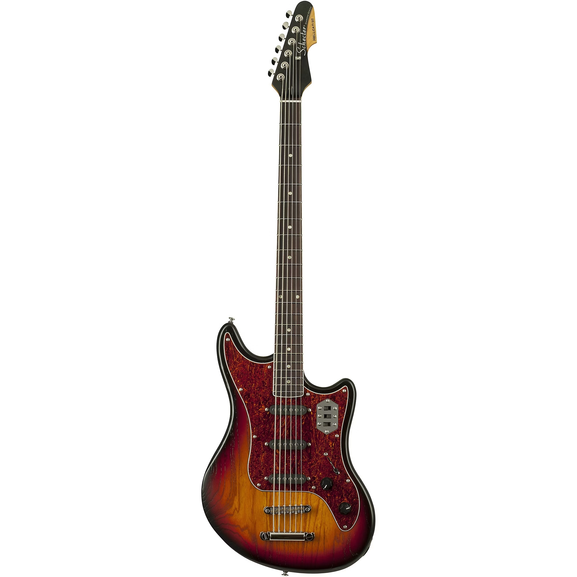 Schecter Guitar Research Hellcat VI Extended-Range Electric Guitar 3 ...