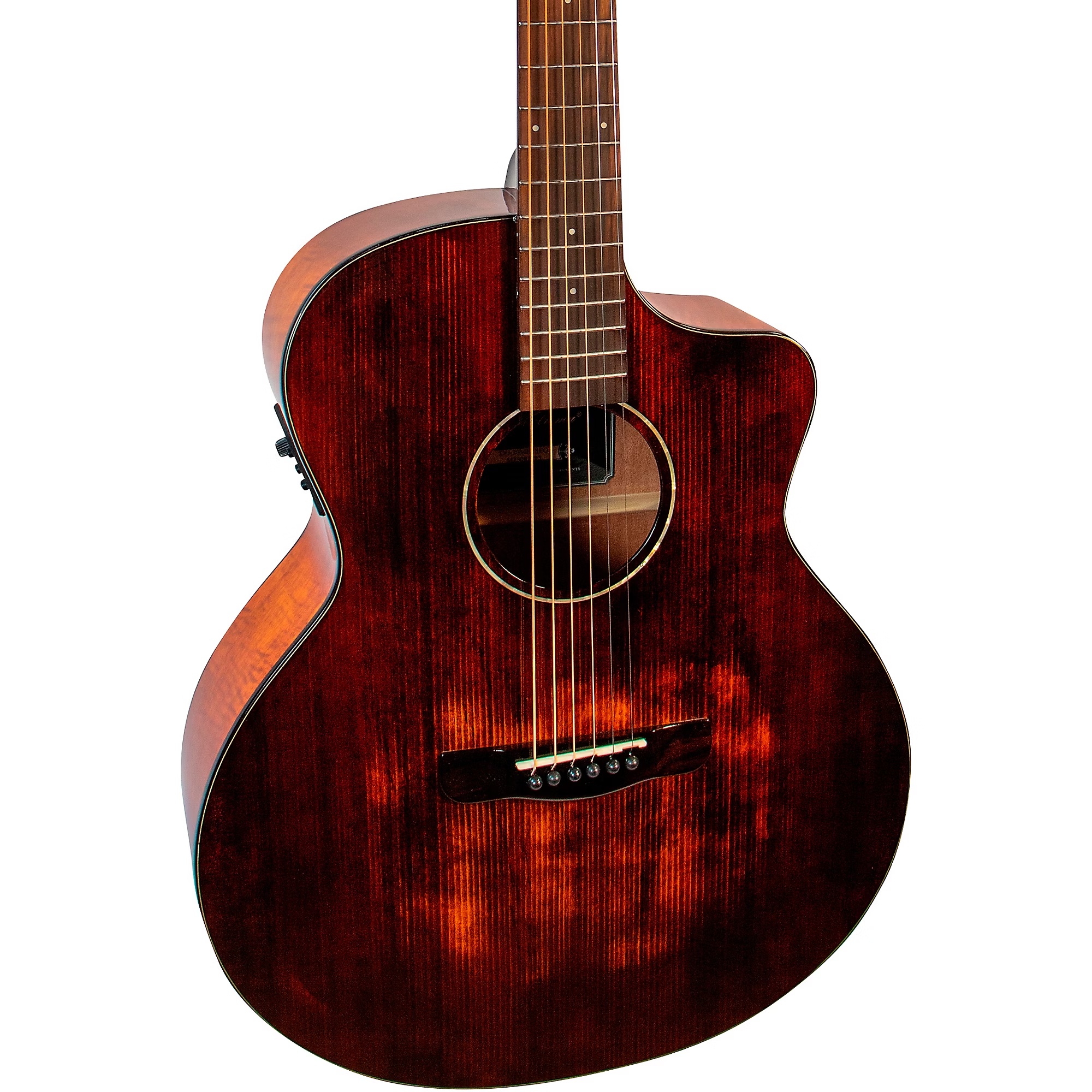 Merida DG20MFCS Scar Series Grand Auditorium Acoustic-Electric Guitar ...