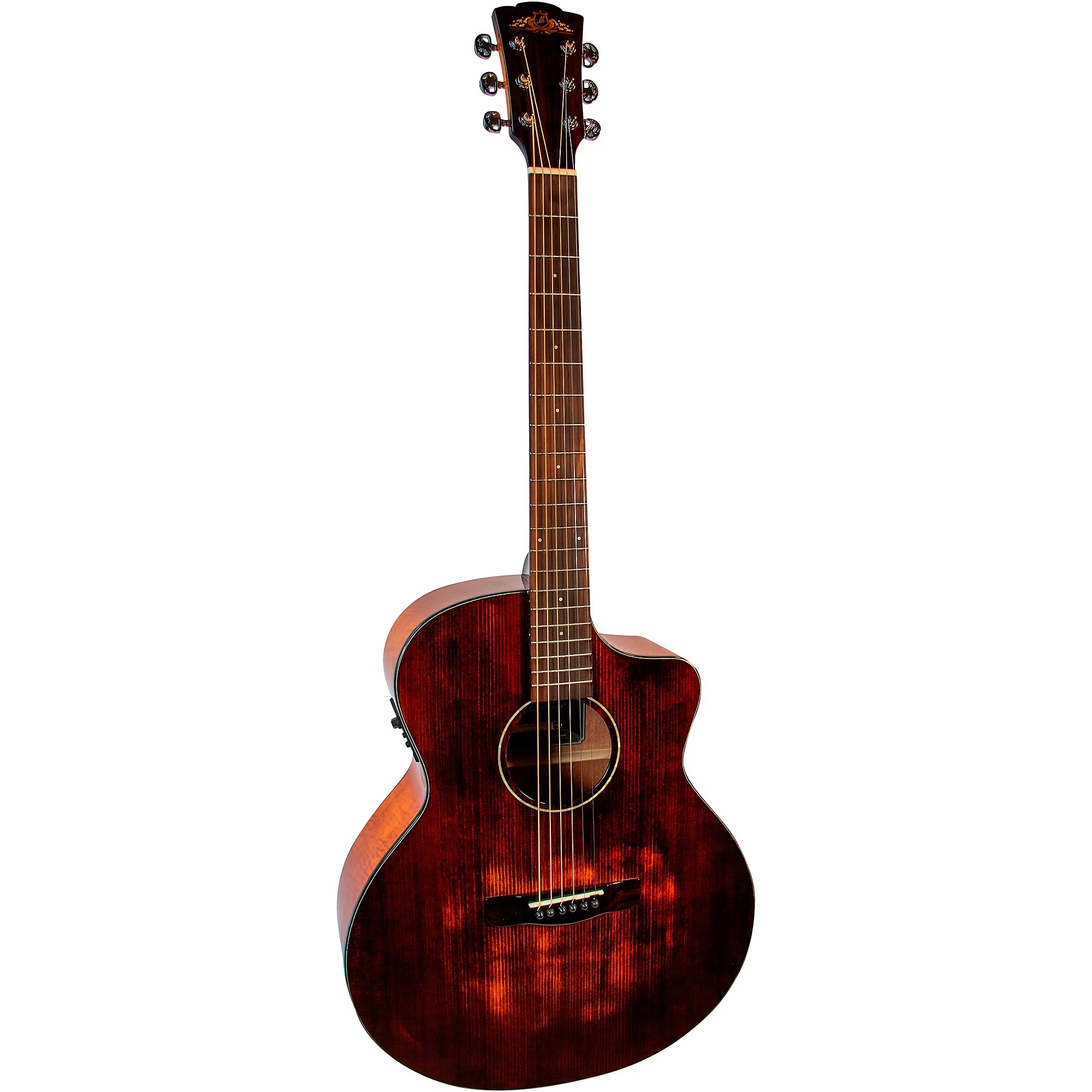 Merida DG20MFCS Scar Series Grand Auditorium Acoustic-Electric Guitar ...
