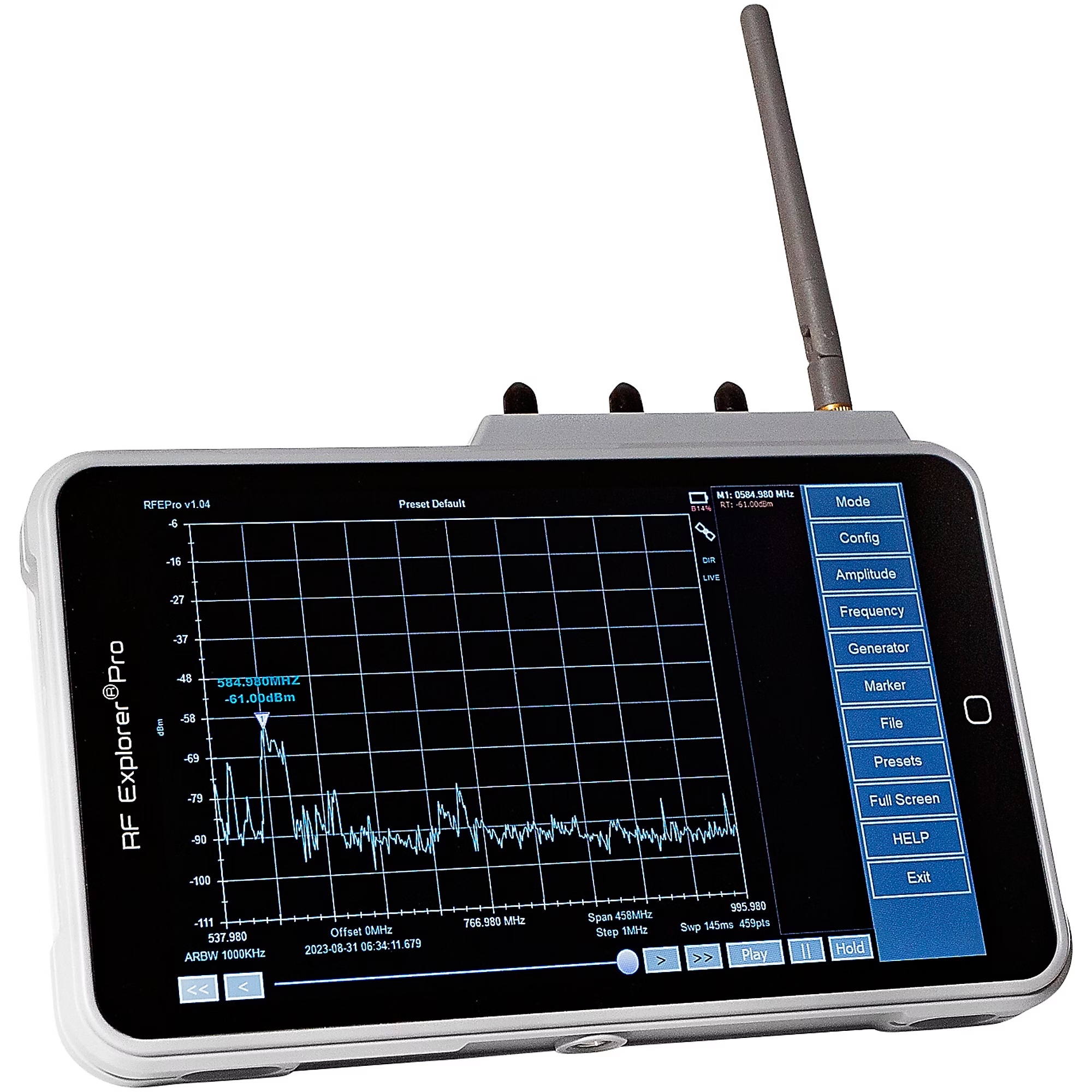 RF Venue RF Explorer Pro Spectrum Analyzer Standard - Music & Arts