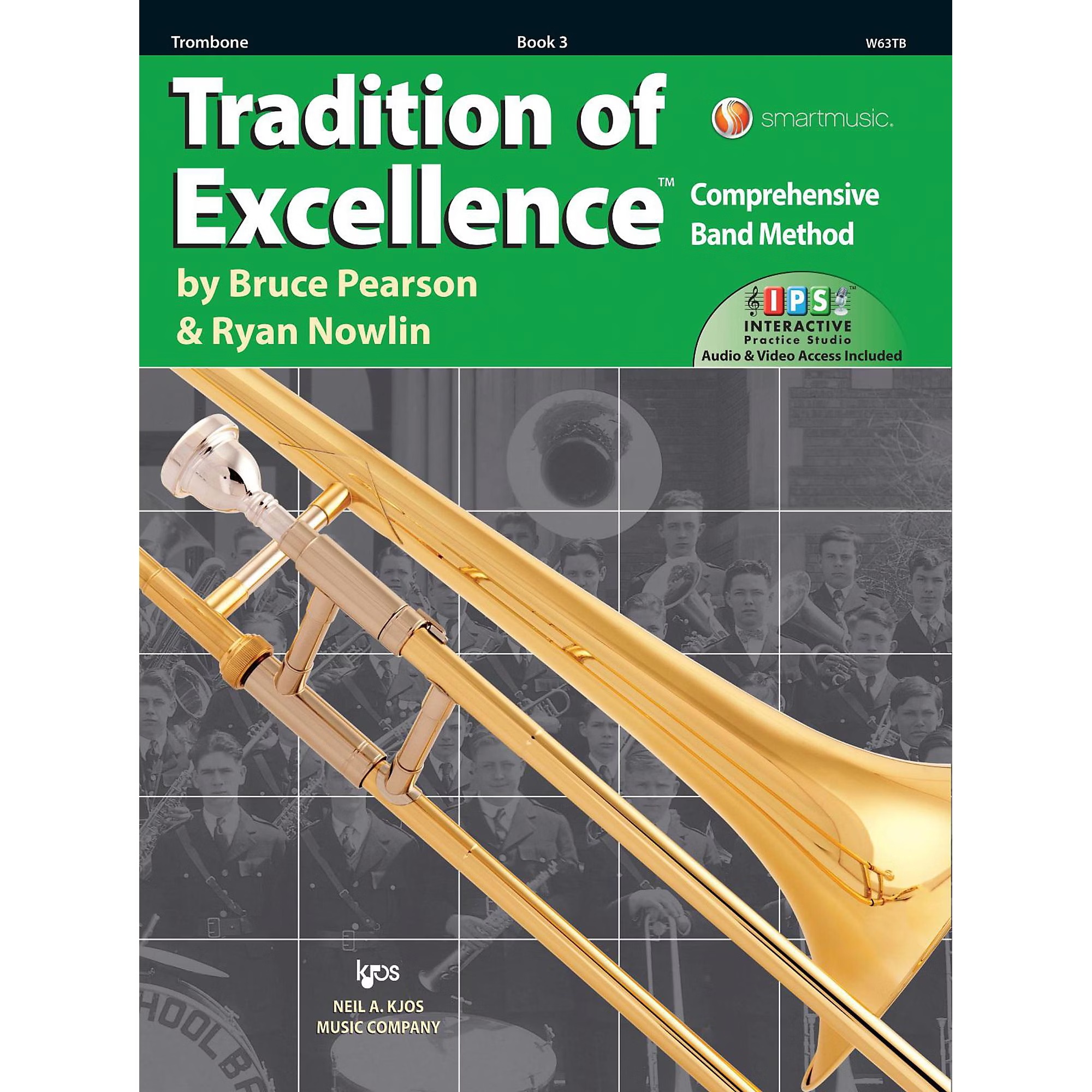 KJOS Tradition of Excellence Book 3 Trombone Standard - Music & Arts