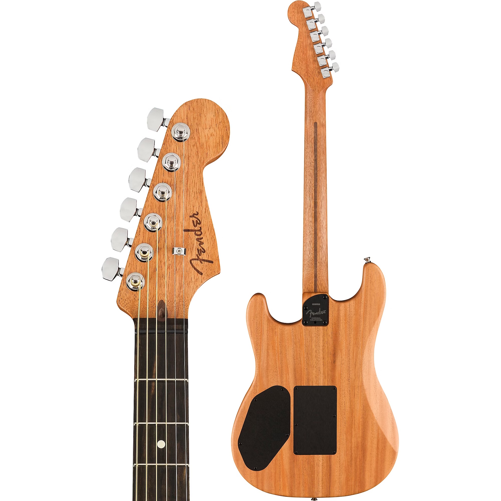 Fender American Acoustasonic Stratocaster Acoustic-Electric Guitar ...