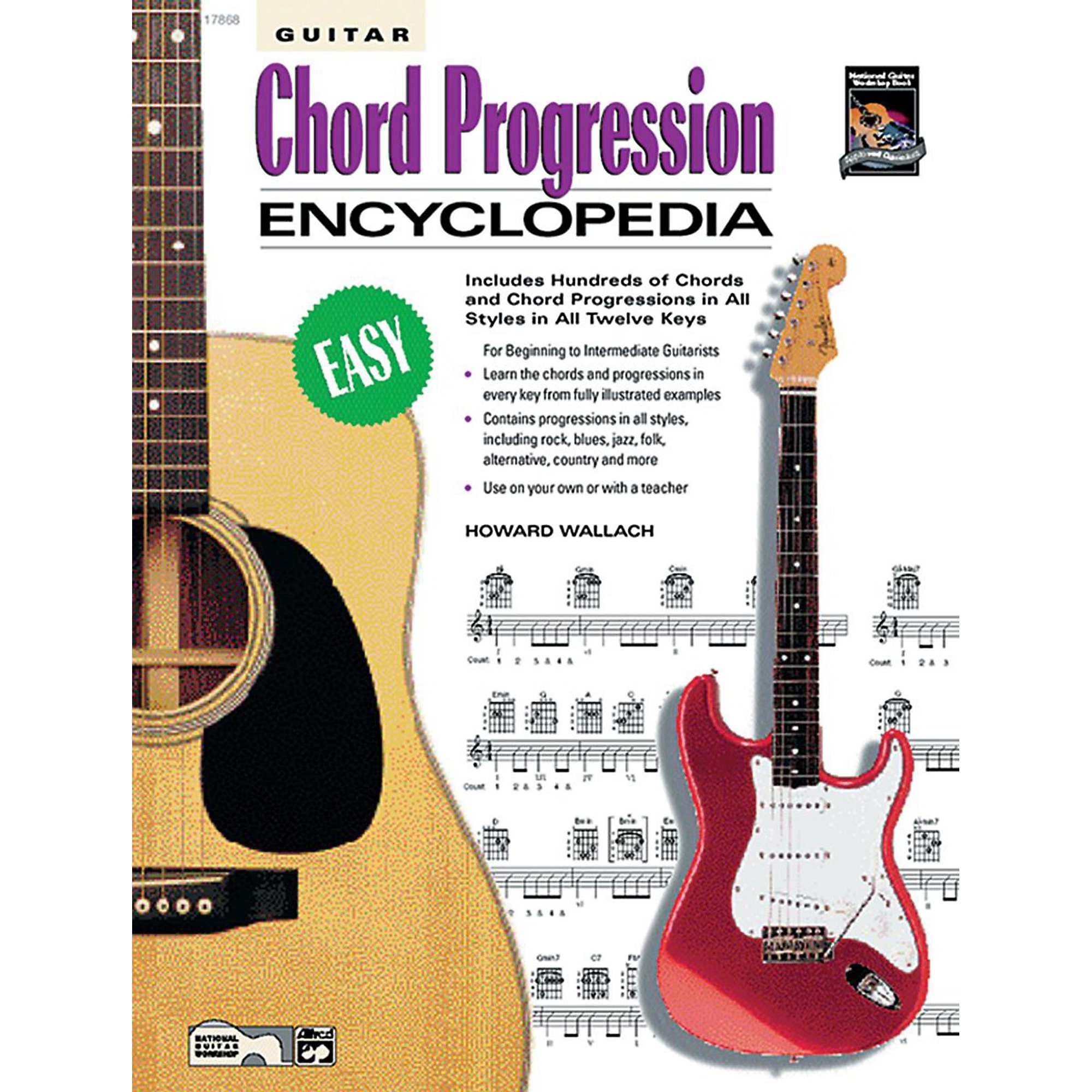 Alfred Guitar Chord Progression Encyclopedia Book Standard - Music & Arts
