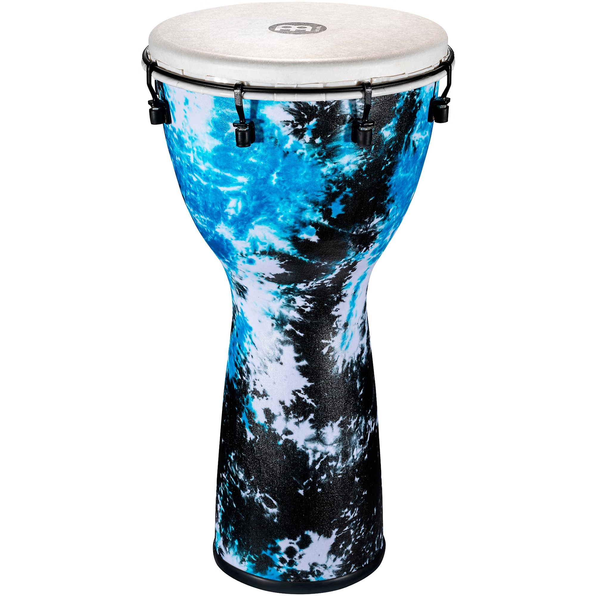 MEINL Alpine Series Synthetic Djembe 12 in. Galactic Blue Tie Dye ...