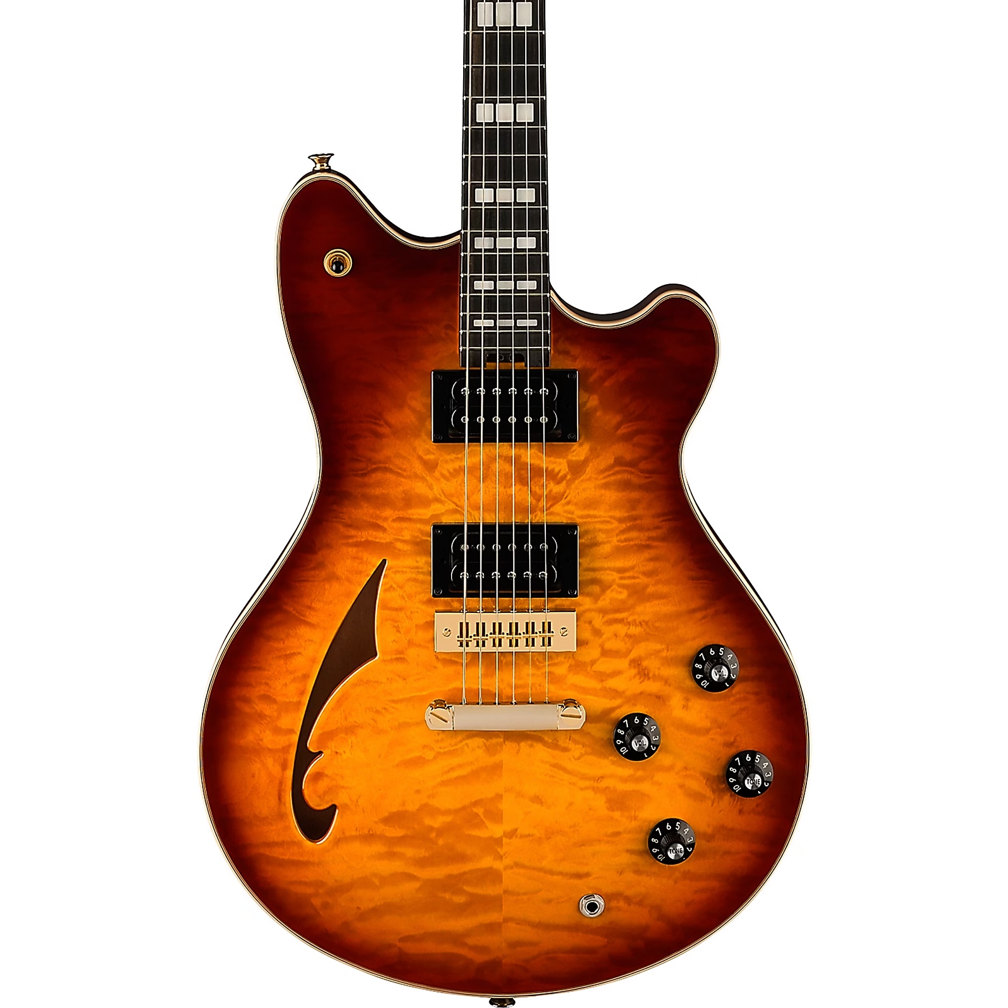 EVH SA-126 Special Semi-Hollow Electric Guitar Tobacco Burst - Music & Arts