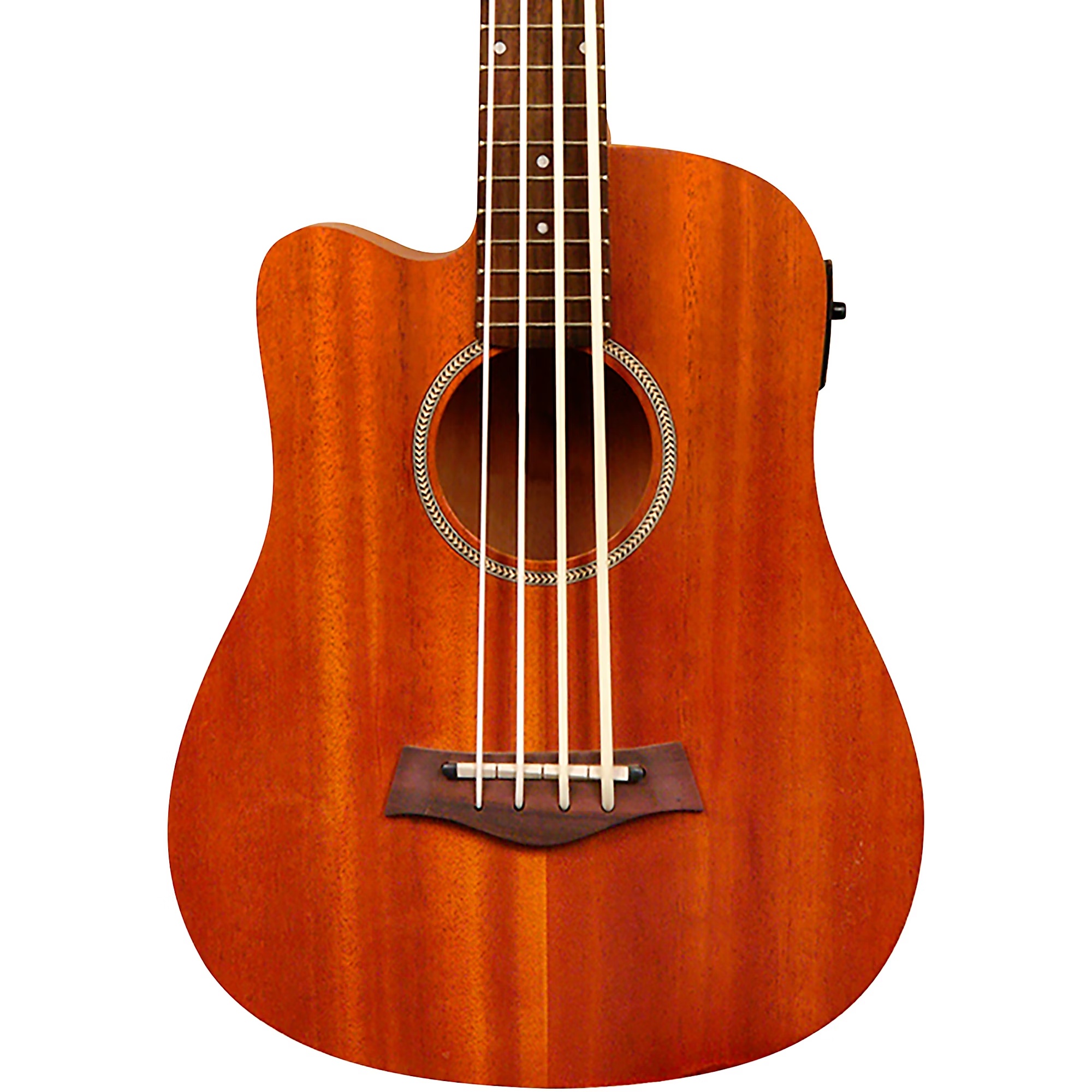Gold Tone 23-Inch Scale Left-Handed Acoustic-Electric MicroBass with ...